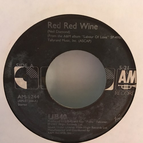 UB 40 45 SINGLE , RED RED WINE / SUFFERIN | eBay