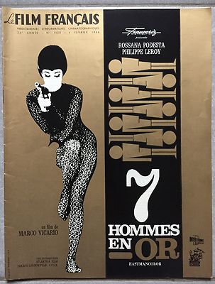 Magazine The Film French 7 Mens IN Gold Rossana Podestà 1966 | eBay ...