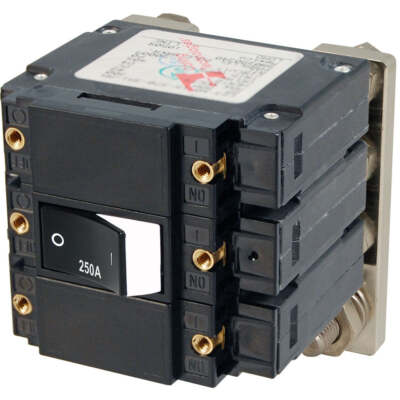 Blue Sea 7477 C - Series Flat Circuit Breaker, Single and Double Pole ...
