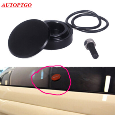 Black Car Rear Windshield Wiper Delete Insert Cap Wipers Hole Caps ...