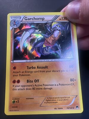 Pokemon TCG Garchomp BREAKPoint 70/122 Holo Rare Bleed Error! NM/M | eBay