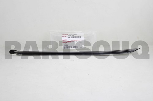 7576406140 Genuine Toyota MOULDING, REAR DOOR WINDOW FRAME, UPPER LH ...