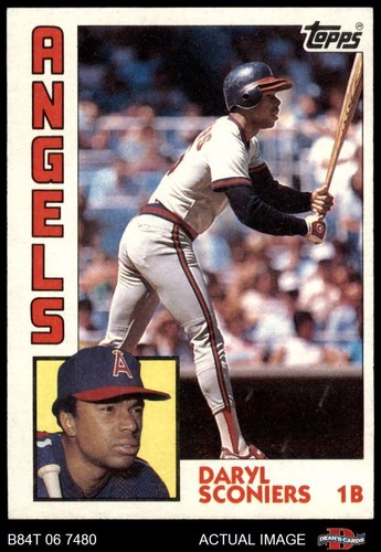 1984 Topps #27 Daryl Sconiers Angels 6 - EX/MT | eBay