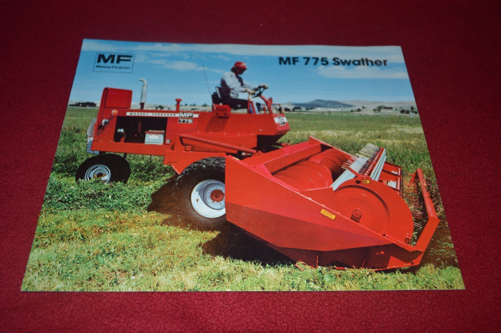 Massey Ferguson 775 Swather Dealer's Brochure YABE9 | eBay