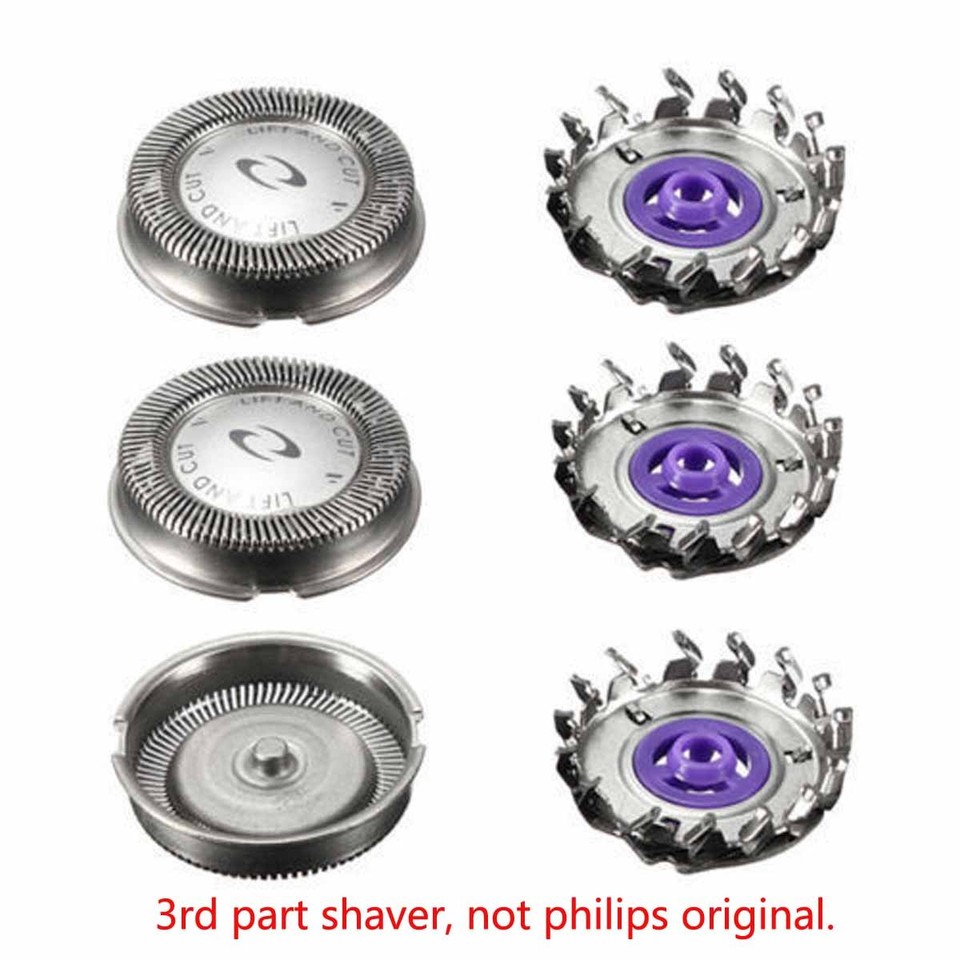3x Replacement Shaver Heads Cutter HQ56 HQ55 HQ4 HQ3 Razor | eBay