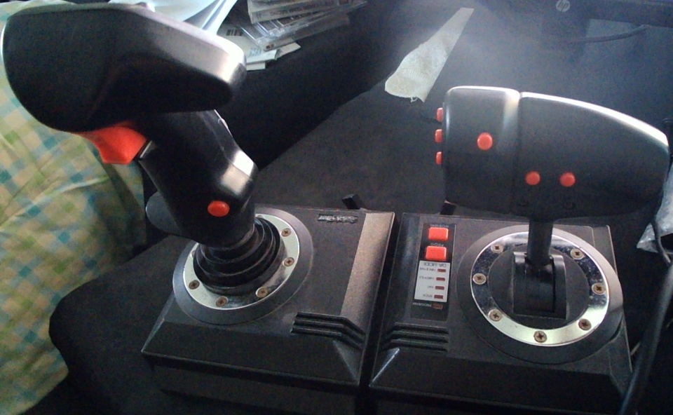 Quickshot QS-202 Squadron Commander Flight & Weapons Control System. PC ...