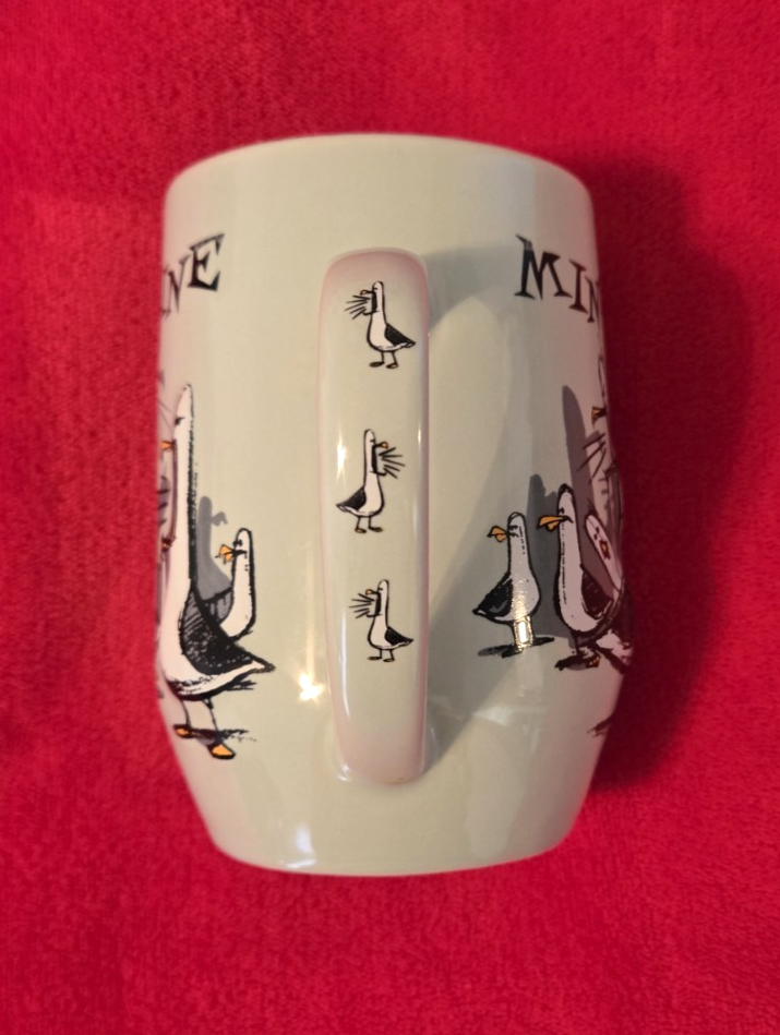 Finding Nemo MINE MINE MINE 3D Relief Seagulls Coffee Mug Disney Parks ...