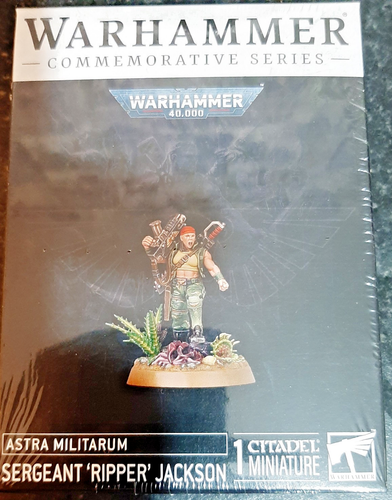 Warhammer 40k Astra Miliarum Sergeant Ripper Jackson Catachan ...