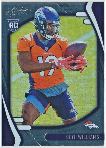 2021 Panini Absolute Football - Seth Williams - Denver Broncos - RC - #172 | eBay