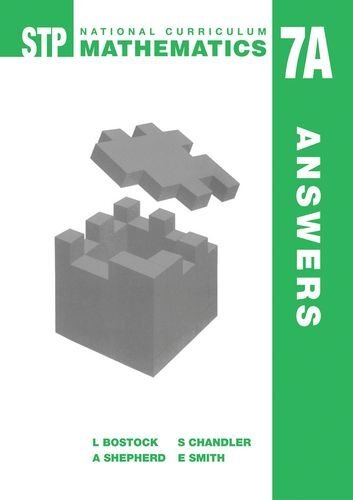 STP National Curriculum Mathematics 7A..., Smith, Ewart | eBay