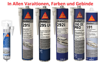 Sikaflex in diversen Variationen/Gebinde/Farbe Dichtstoff Dichtmittel ...