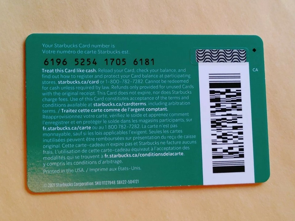 Starbucks 2021 "Happy Holidays Stamp Mountain" Gift Card Reloadable ...