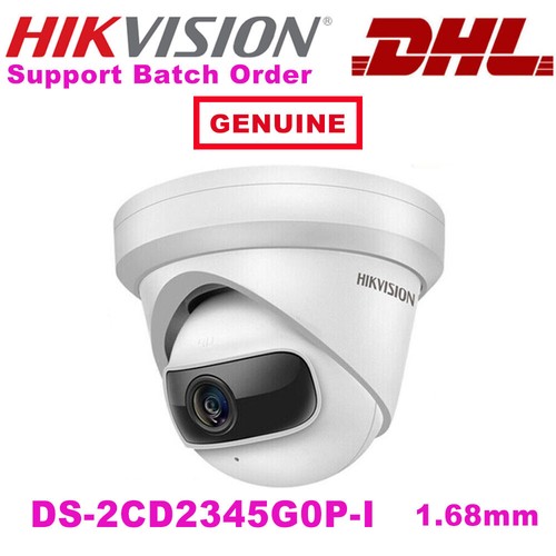 Hikvision Original 4MP DS-2CD2345G0P-I Super Wide Angle 180° Turret IP ...