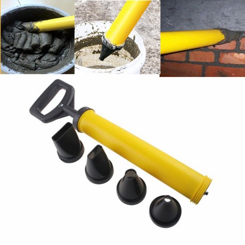 Grout Mortar Gun Sprayer Applicator + 4 Nozzles Grouting Paving Tool ...