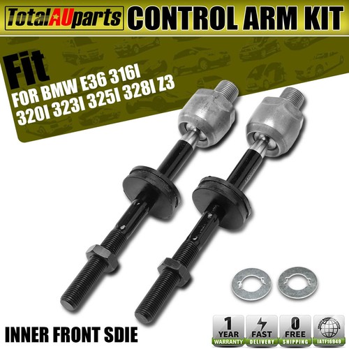 2x Inner Front Tie Rod End for BMW E36 316i 318i 320i 323i 325i 328i M3 ...
