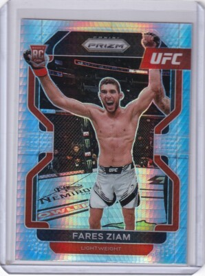 2022 Panini Prizm UFC Fares Ziam HYPER PRIZM RC | eBay