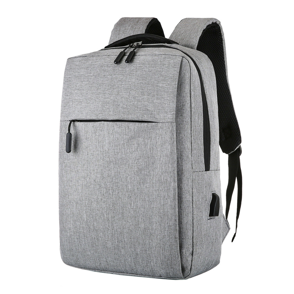 Men Women 16" Backpack Bookbag School Travel Laptop Rucksack Zip Bag ...