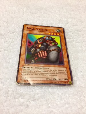 Boar Soldier Magic Ruler 1st Ed Yugioh Card | eBay