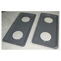 DPANSG Whirlpool Gray Drip Pan Set OEM DPANSG | eBay