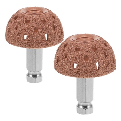 2pcs Auto Tire Buffing Wheel - Bowl Type Patch Grinder Wheels With ...