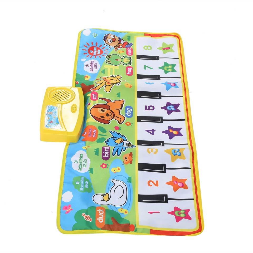 Children Piano Music Play Mat With Vivid Pattern Design For Fun ...