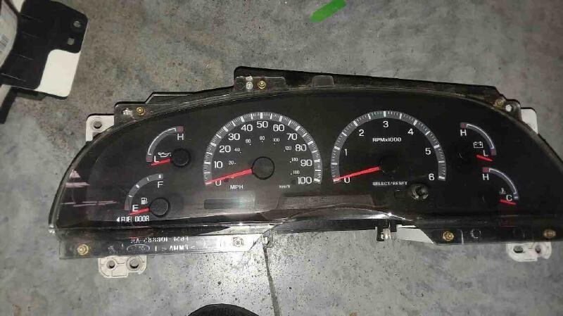 96-97 Ford Ranger Speedometer Gauges Cluster MPH with Tachometer with ...