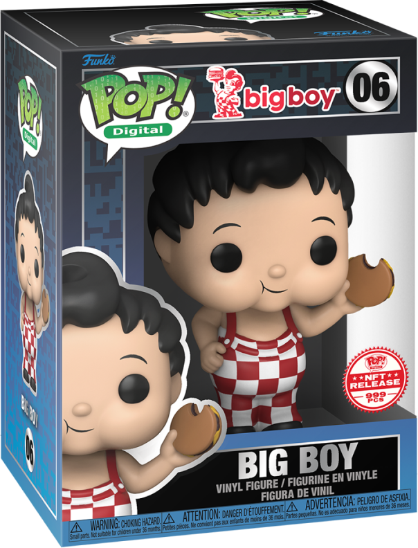 Funko Pop! Digital Big Boy Vinyl Figure for sale online | eBay