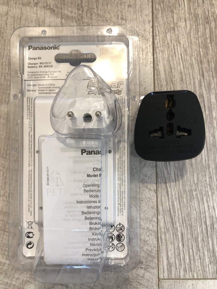 Panasonic Eneloop AA Advanced Battery Charger +4 AA 1900mAh Batteries ...