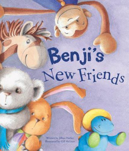 BENJI'S NEW FRIENDS, CHILDREN'S ILLUSTRATED BOOK, JILLIAN HARKER, MINT ...