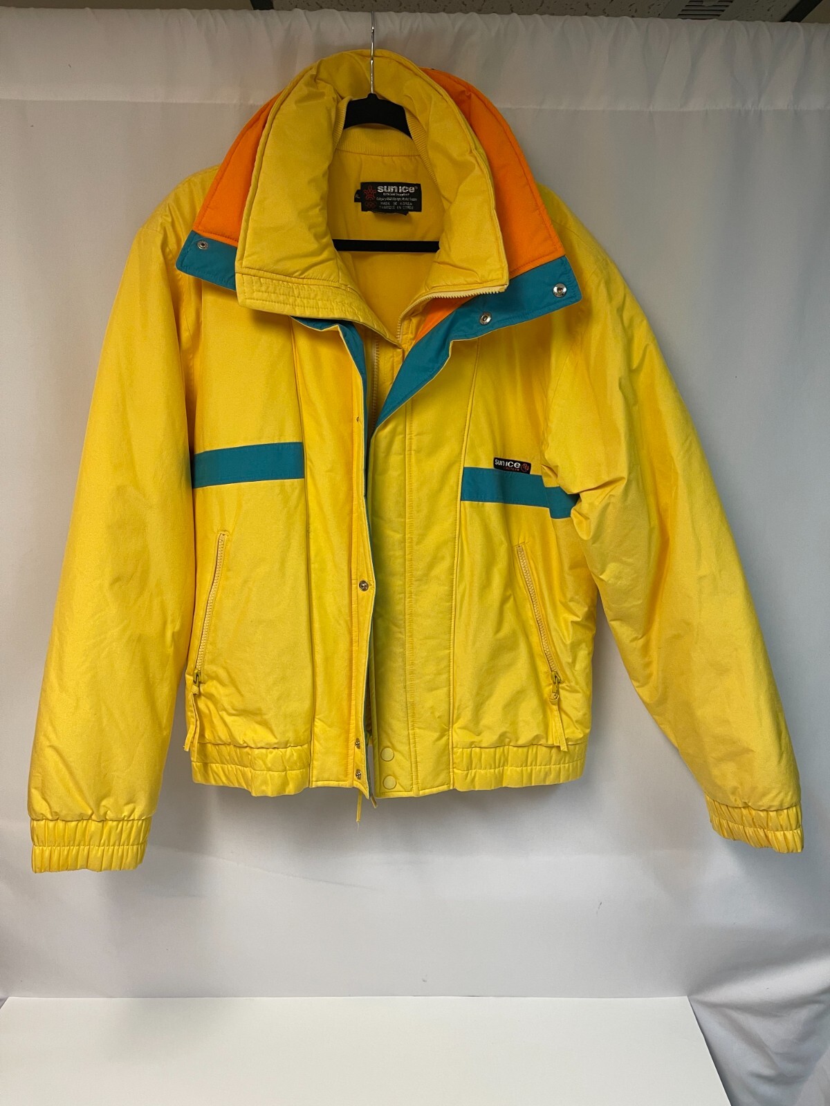 Vintage 80's Sunice Calgary Olympic Game Ski Jacket S… - Gem