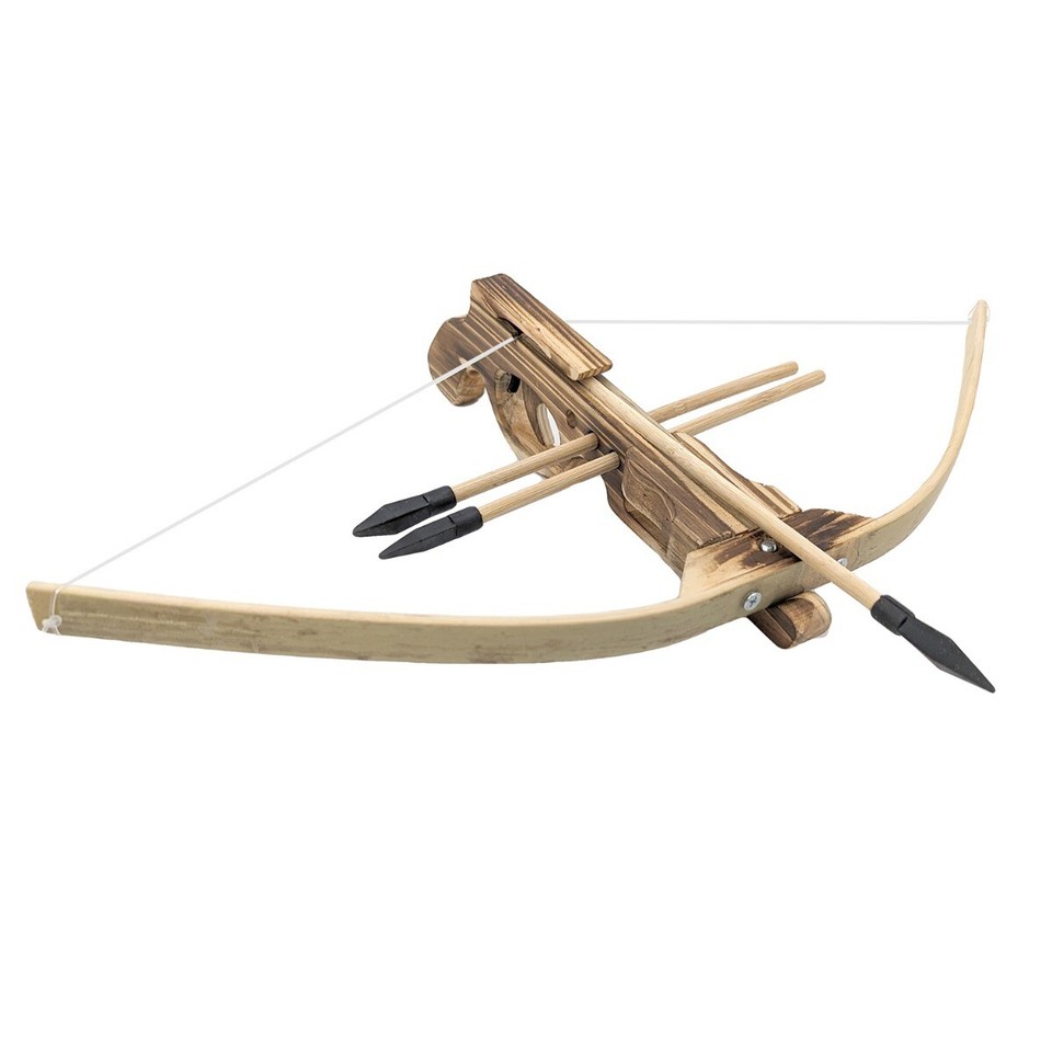 Toy Cross Bow&Arrow Archery Shooting Crossbow Set Wood&Bamboo for Kid ...