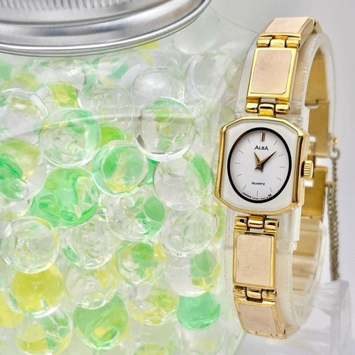 Seiko Alba Gold Women's Dress Watch Battery Operated Used Rare | eBay
