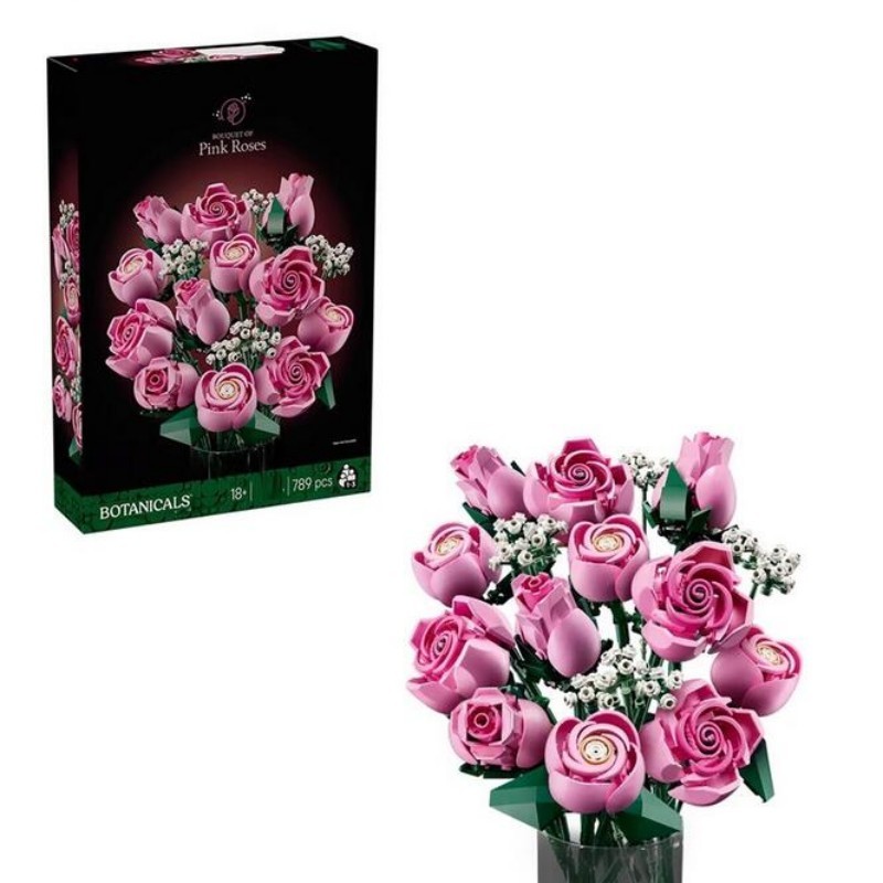 NEW Icons 10374 - Botanicals - Bouquet Of Pink Roses NEW & Packaging ...