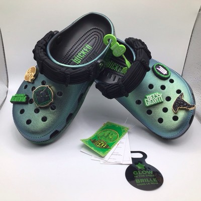 Crocs Classic Wicked Witch Elphaba Classic Clog 210524 Green Black sz M ...