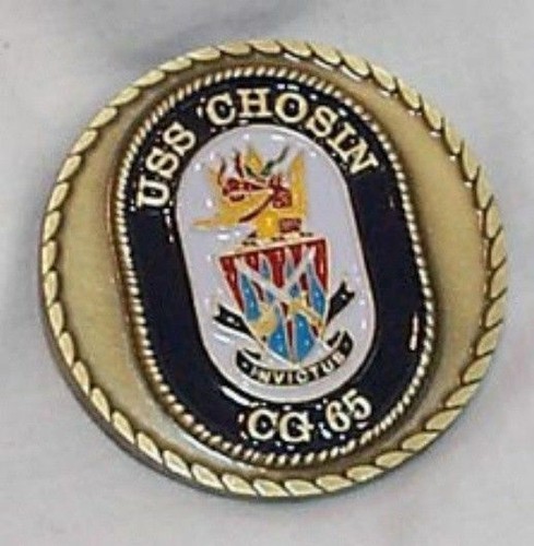 USS CHOSIN CG 65 NAVY Challenge Coin US Navy | eBay