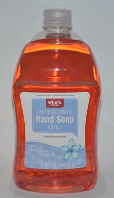 WINCO ANTIBACTERIA HAND SOAP REFILL WASH KILLS GERMS LIGHT MOISTURIZING ...