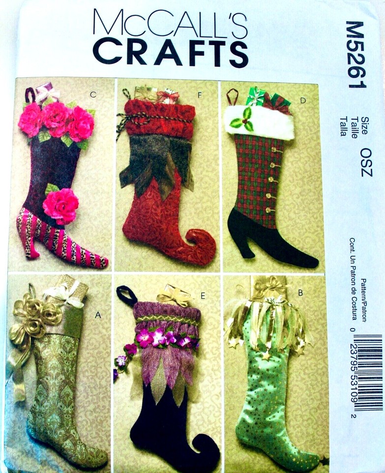 Vtg Christmas Craft Sewing Pattern ~ UC ~ U Pick! | eBay