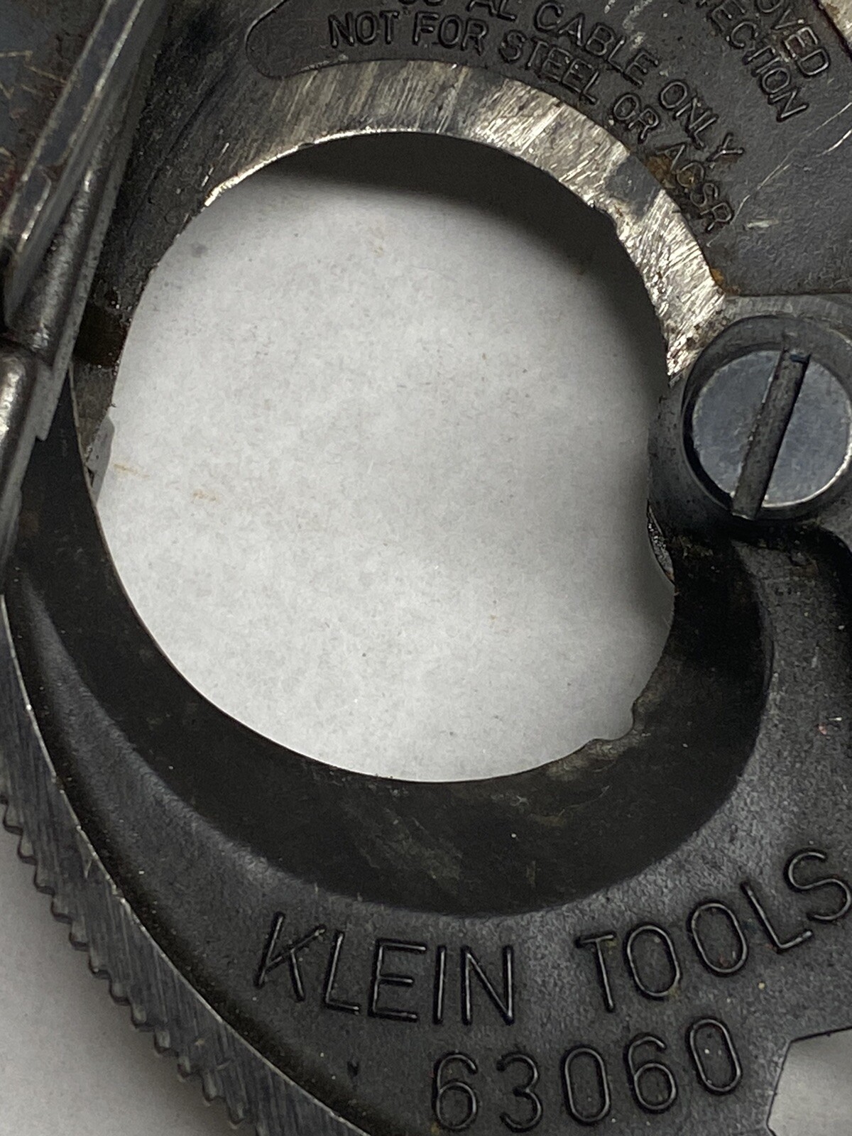 KLEIN Tools 63060 Ratcheting Copper Cable Cutter - Made in Germany | eBay