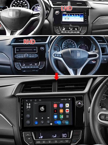 9” Android CarPlay Auto Car Stereo Head Unit GPS For Honda BRV 2015 ...