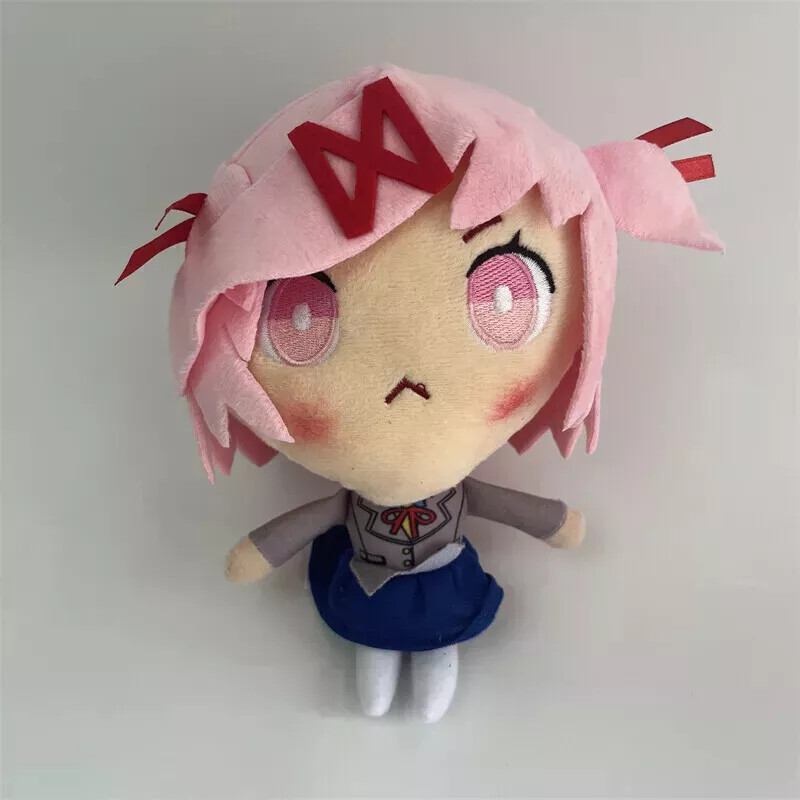 Anime Doki Doki Literature Club Plush Doll Sayori Yuri Monika Natsuki ...