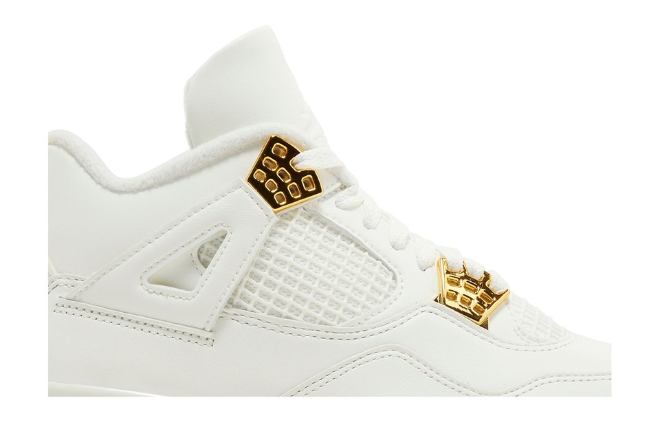 Air Jordan 4 Retro 'Metallic Gold' AJ4 AQ9129-170 Women's Shoes | eBay