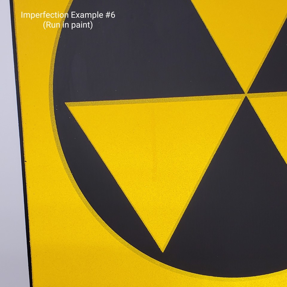 Vintage Original Fallout Shelter Steel Government Sign !! WITH ...