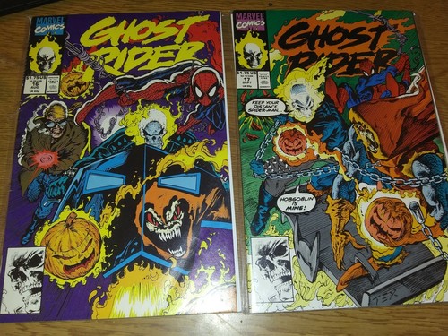 Ghost Rider # 16 & #17 Comics feat. Hobgoblin, Spider-Man & Blaze ...