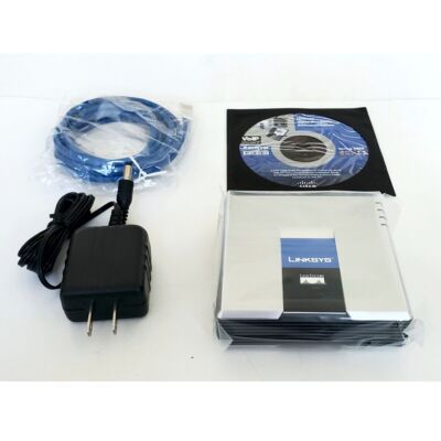 Cisco Linksys SPA2102-NA SPA2102 2 Phone Ports LAN WAN RJ45 Router PAP2 ...