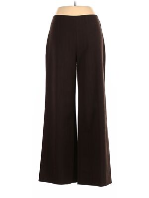 ALLAN WALLER Women Brown Dress Pants 8 | eBay
