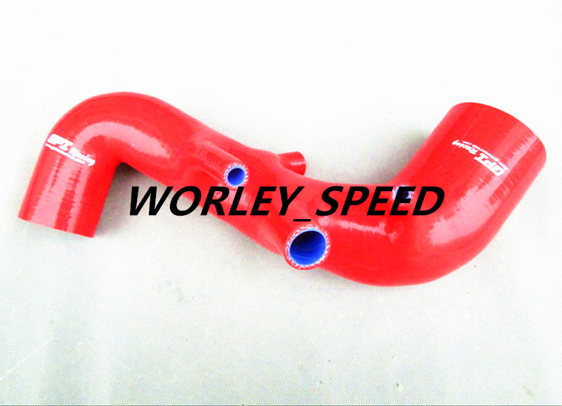Red Induction Intake Hose Replaces AUDI TT S3 Seat Leon Cupra R 1.8T ...