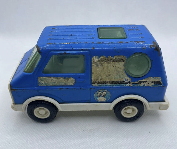 Buddy L Corp Orange Semi With Spoiler, Safari Truck, Blue/White ...