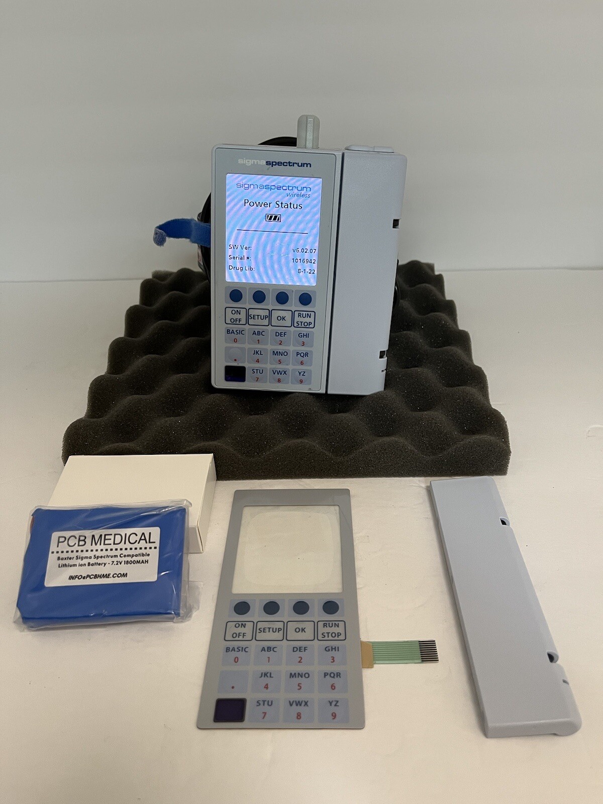 Baxter Sigma Spectrum - Certified - Pole Clamp - AC Charger - Wireless ...