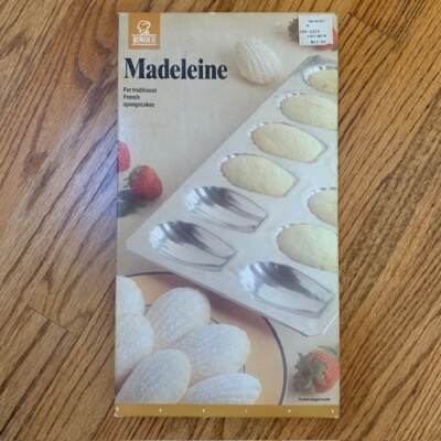 Vintage ROWOCO 1993 Madeleine Scallop Shell Shaped Mold Metal Pan - New ...