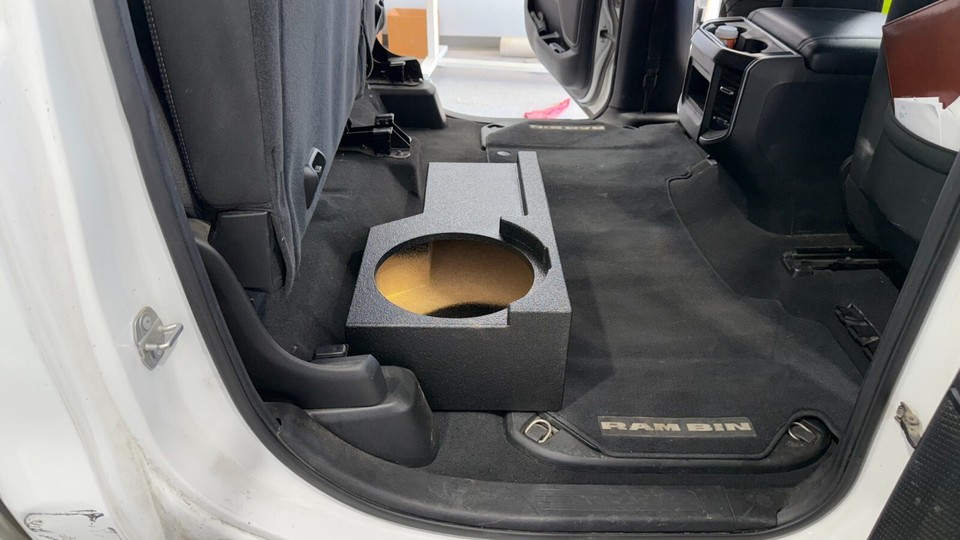 2019-2024 Dodge Ram 1500 Crew Cab Sub Box Single 1X10" Subwoofer ...